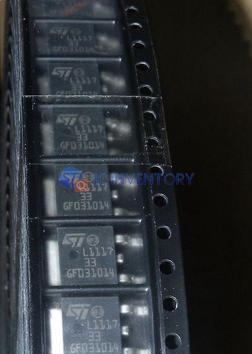 5PCS LD1117ADT33TR IC REG LDO 3.3V 1.2A D-PAK LD1117T33TR 1117 LD1117 ...