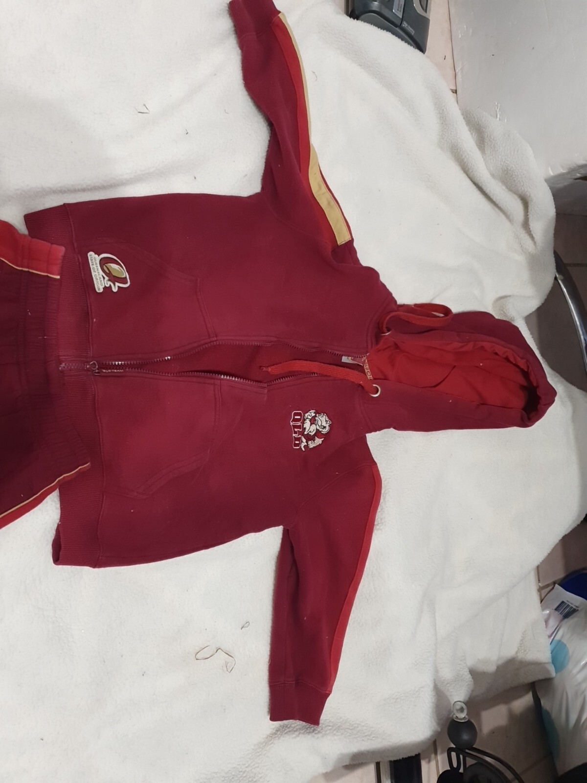 Official,Queensland State of Origin,MAROONS, CHILD TRACKSUIT,SIZE 6/7 ...