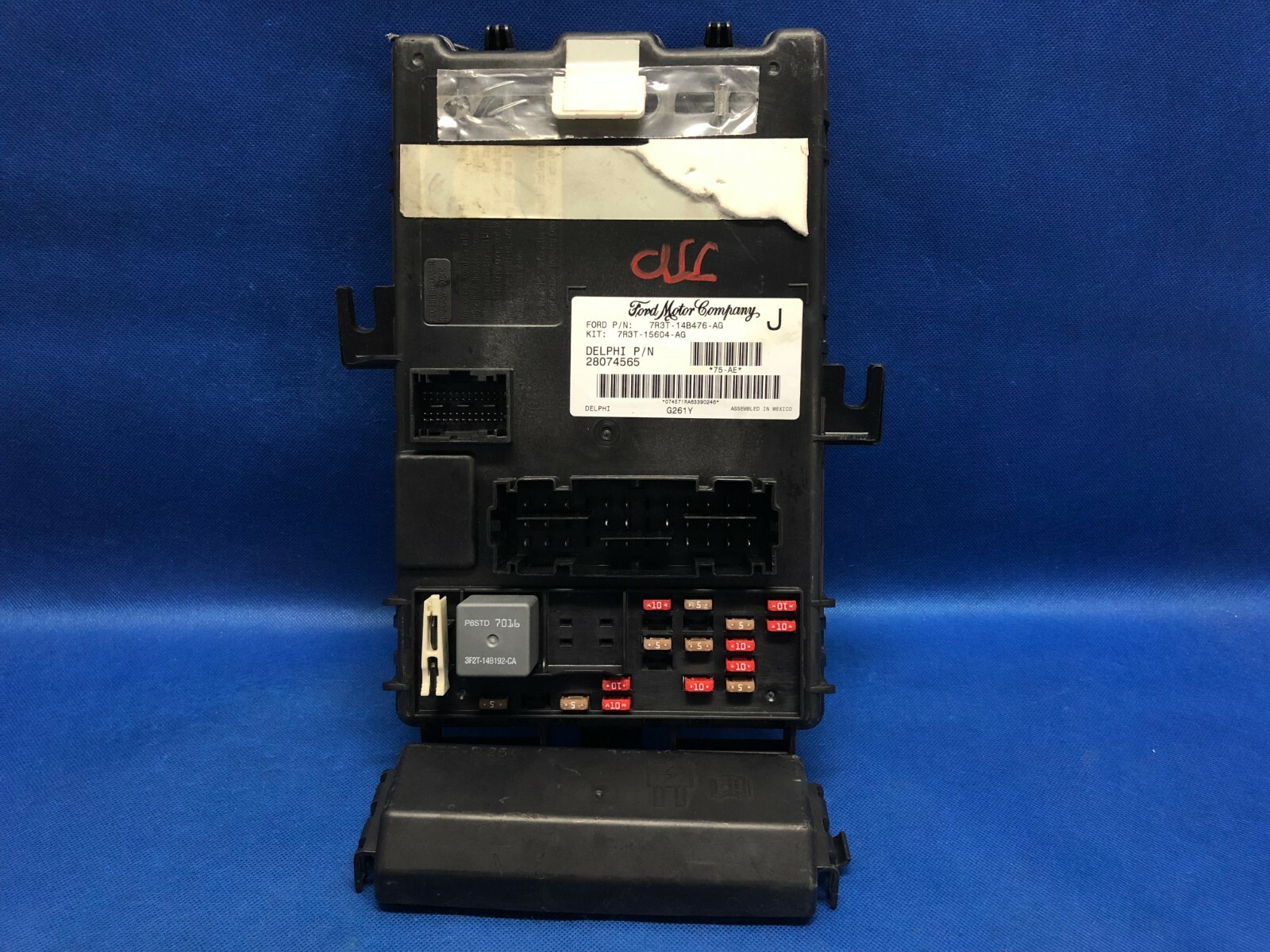 2007 Ford Mustang Fuse Box Power Body Module Interior BCM Fusebox 07 ...