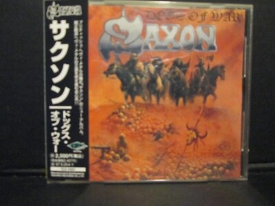 Saxon - Dogs Of War Rare Japan Edition OBI | eBay