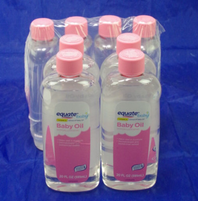 8X Bottles Equate Baby Hypoallergenic Baby Oil, 20 fl oz NEW | eBay