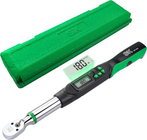 SK 3/8" Drive Digital Torque Wrench, 6.8 to 135 N-M, LED Display | eBay