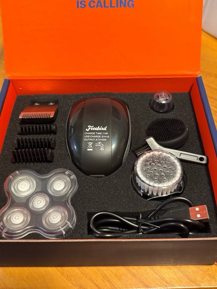 Freebird - Flex Series Shaving Kit - Men's Electric Rotary Shaver (Used ...