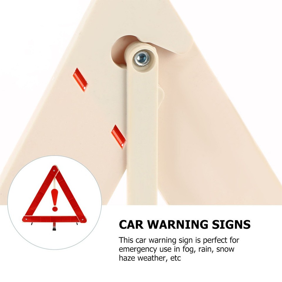 Car Mounted Warning Triangle Safety for Trucks Triangles Vehicles ...