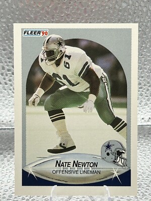1990 Fleer #393 Nate Newton Dallas Cowboys Football Card | eBay
