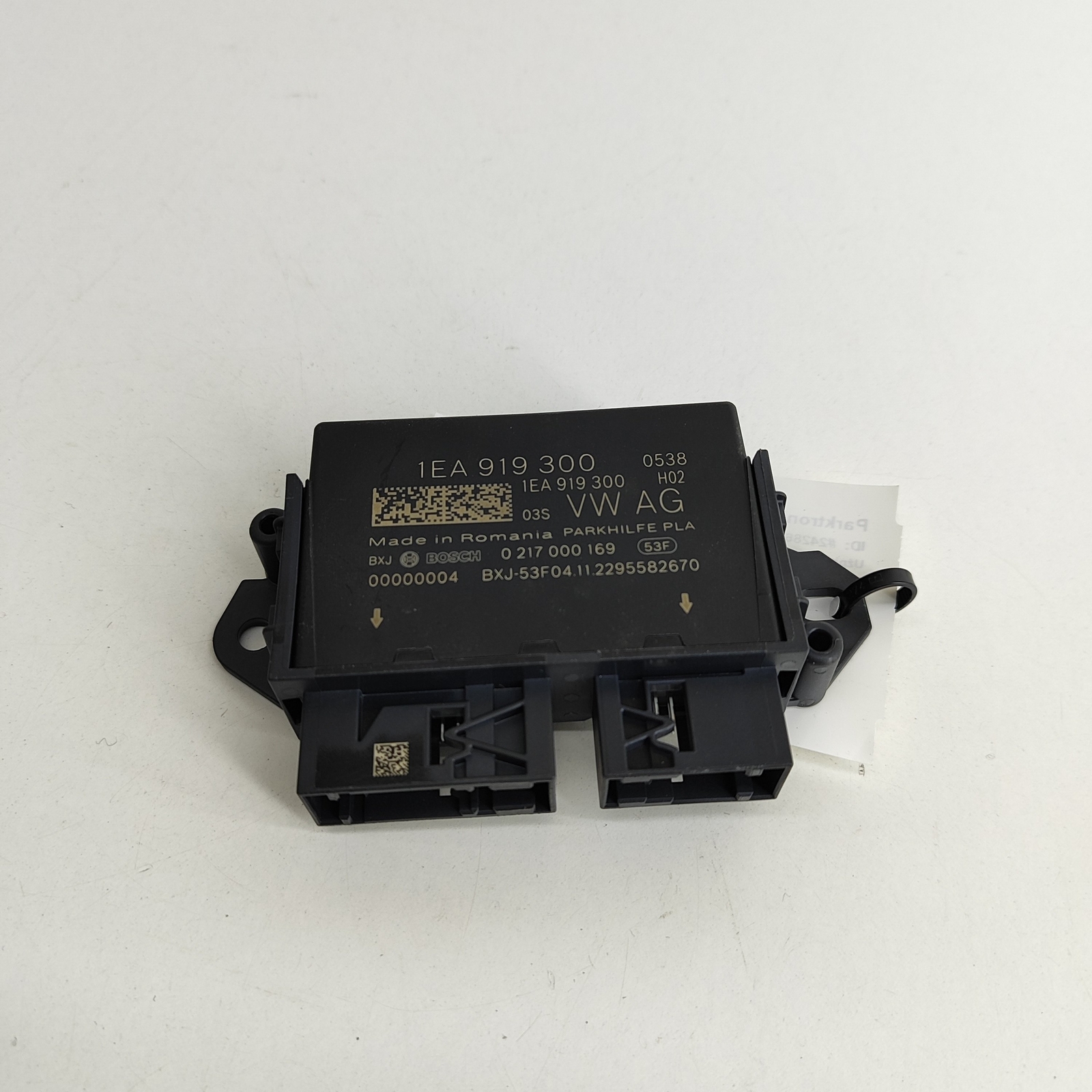 VOLKSWAGEN ID.3 E11 PDC Parking Sensor Control Unit 1EA919300 2023 ...