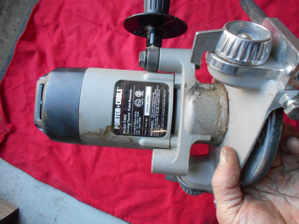 Porter Cable 7403 Variable Speed Paint Remover Made in USA For Lap/Clap ...