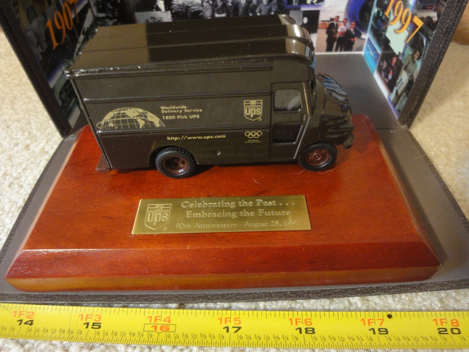 Rare! 90th anniversary UPS delivery truck, corporate promotional ...
