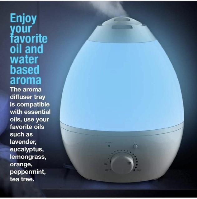 Bell and Howell 9959 Color Changing Cool Mist Humidifier for sale ...