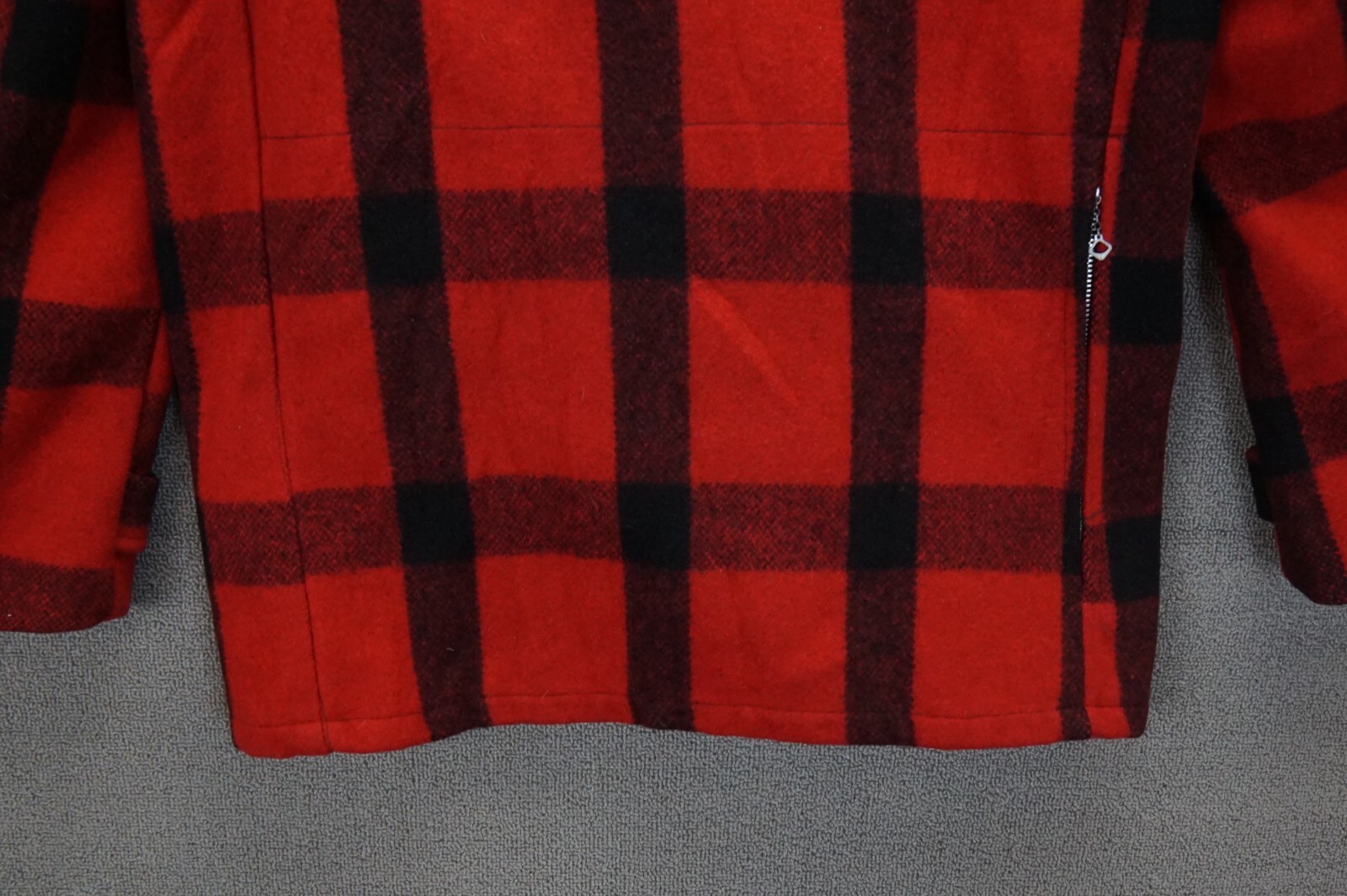 Vtg 60s 70s Hunting Jacket Mackinaw Buffalo Plaid M/L… - Gem