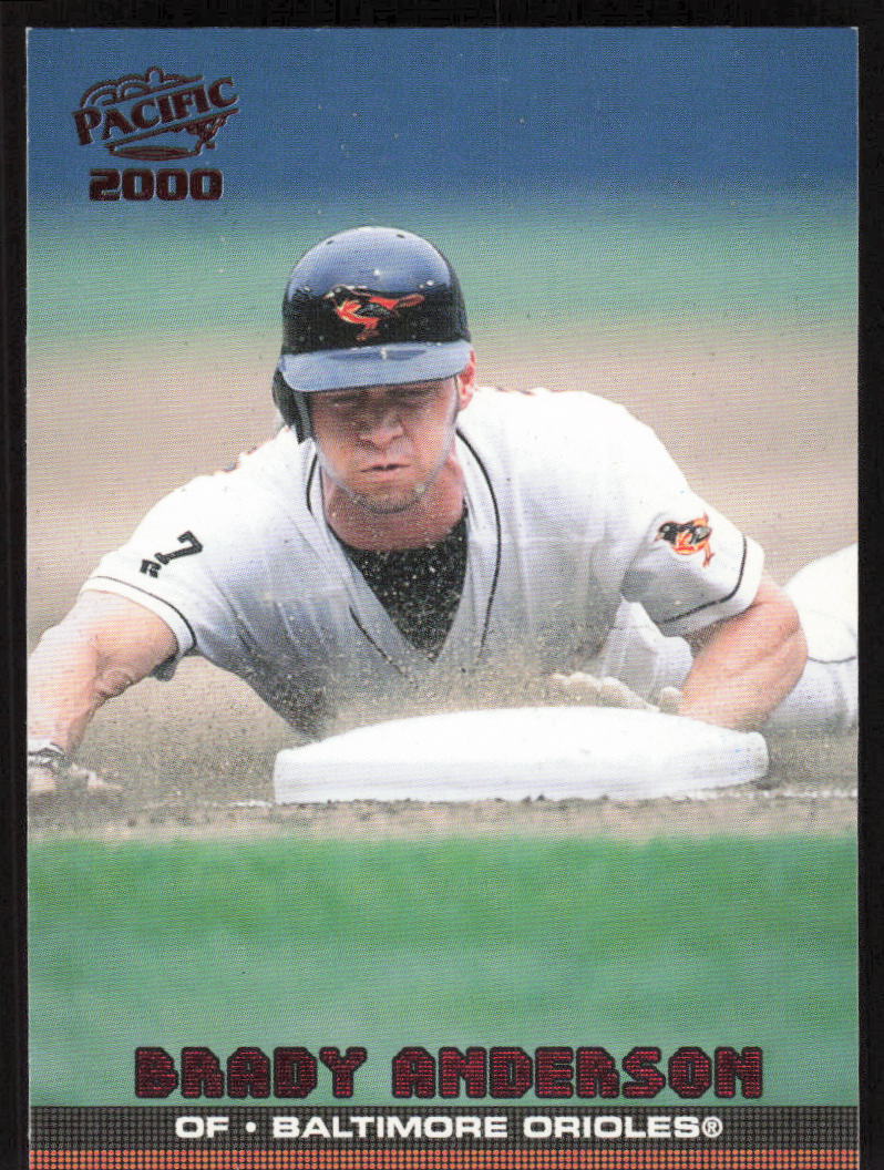 2000 Pacific - Ruby #48 Brady Anderson for sale online | eBay