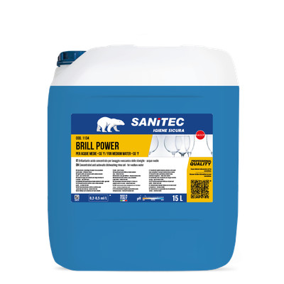 SANITEC DETERGENTE BRILL POWER – 15L | eBay