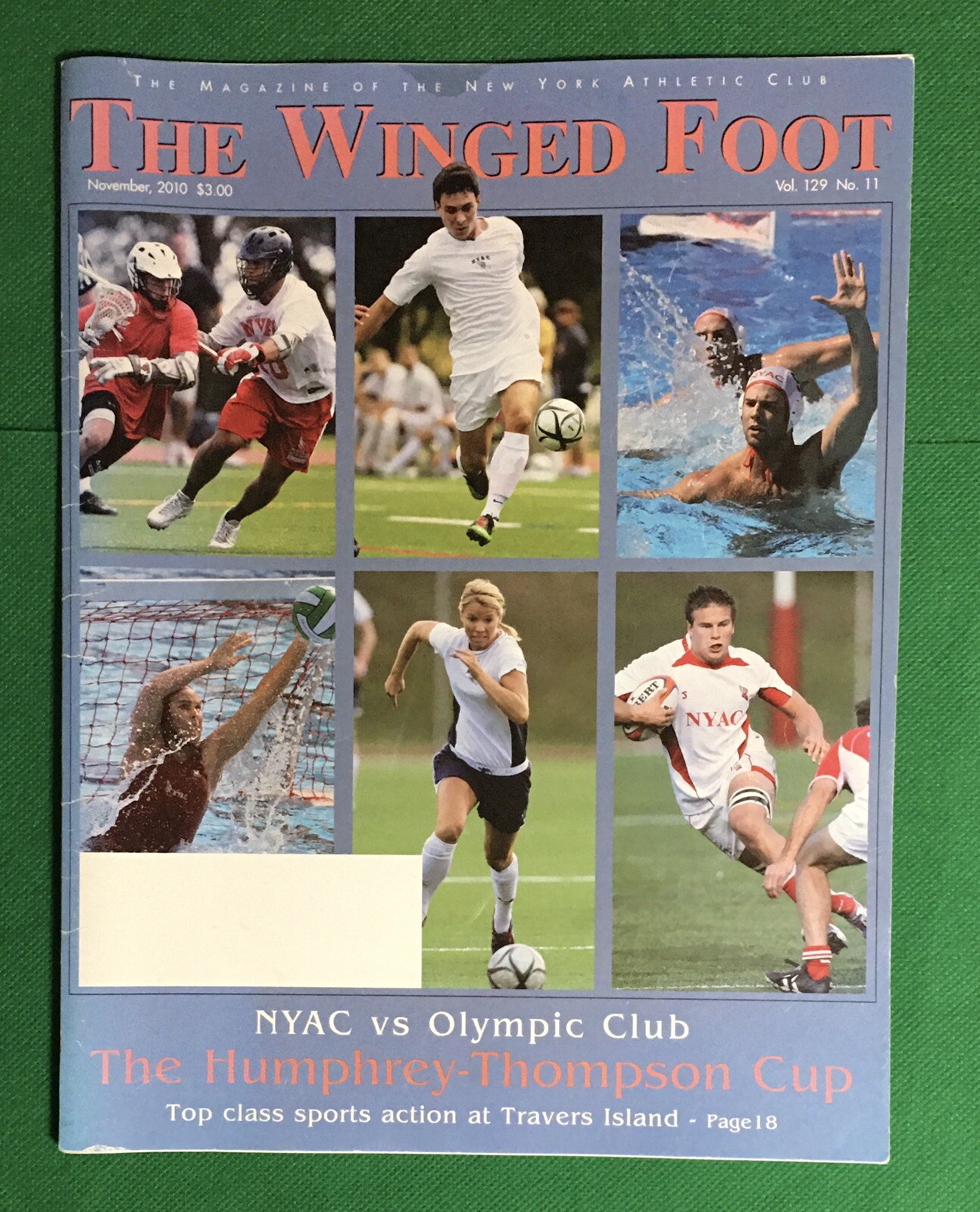 The Winged Foot Magazine Of The New York Athletic Club November 2010 ...