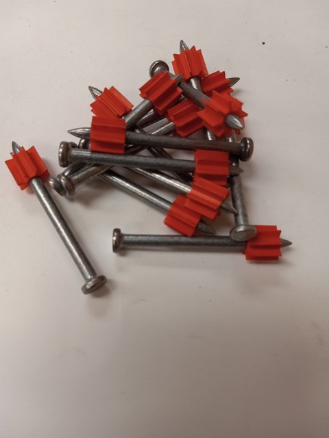 2 " Concrete Nails Low Velocity Fasteners Remington 51mm 3 Boxes 300 ...