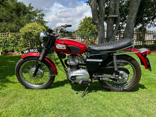 1969 Triumph Trophy 250 Tr25w - Bike Years - 1960s