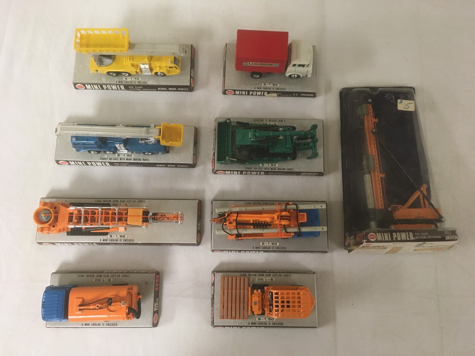 Shinsei COX Vintage MINI POWER Die Cast all New in Box Awesome 9 ...