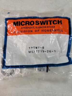 (NEW) MICROSWITCH TOGGLE SWITCH P/N: MS27719-26-1 / 12TW1-8 | eBay