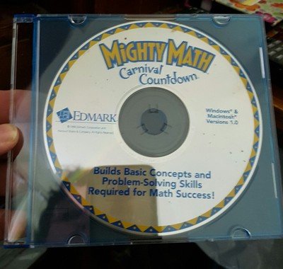 Mighty Math Carnival Countdown (Disc only) PC GAME - FREE POST | eBay
