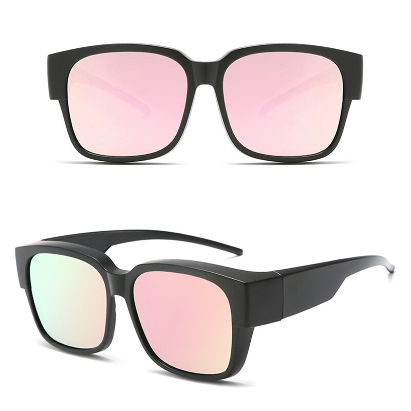 Men Women Fit Over Wrap Around Glasses Polarised Sunglasses Driving ...