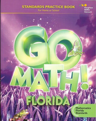 HMH 2015 Florida Go Math! 3rd Grade Florida Standards Practice Book ...