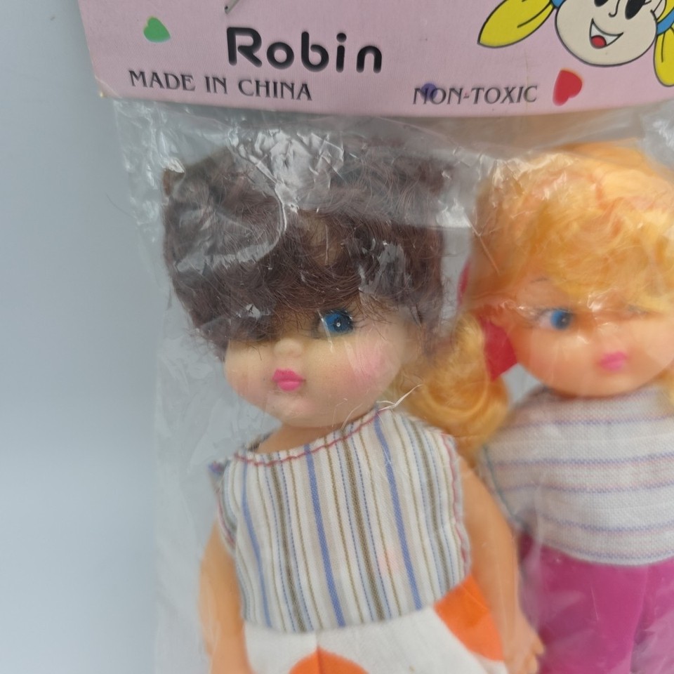 Vintage Best Friends Stef & Robin 6.5" Plastic Dolls No.26829 Rare | eBay