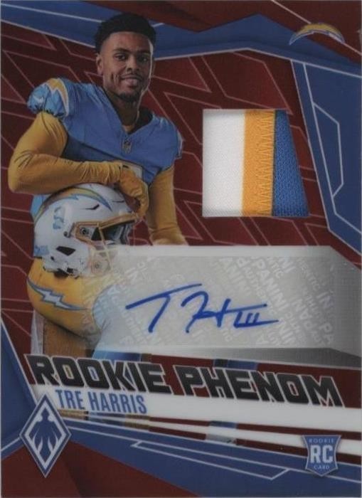 2025 Panini Phoenix - Rookie Phenoms Jersey Autographs Tre Harris #RPJ ...