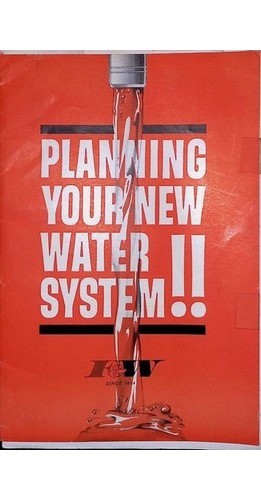 Flint & Walling Water System Brochure 1963 Kendallville IN Pumps ...
