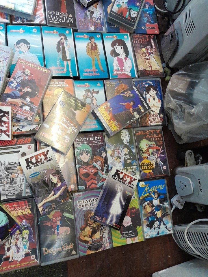 Macross City Hunter vhs tapes job lot.loads Of Different Names . | eBay UK