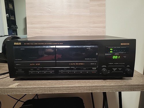 Vintage RCA dual cassette deck | eBay