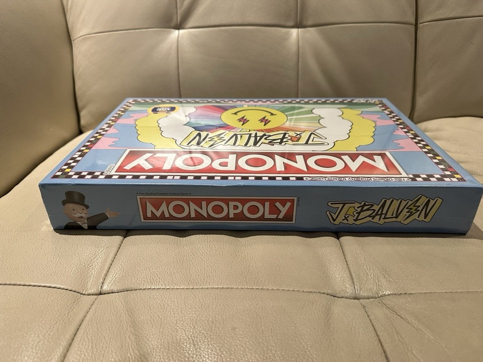 Monopoly J Balvin Limited Edition Board Game – Rare Token Madness – New ...