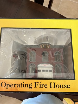 MTH Rail King #30-9102 Operating Fire House | eBay