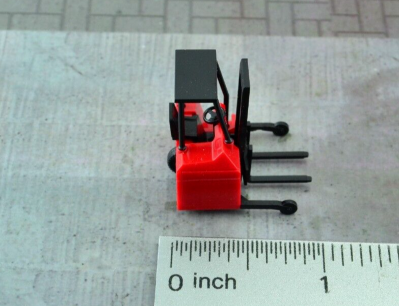 Herpa Truck Trailer Mounted Fork Lift Front - Back HO 1:87 Scale | eBay