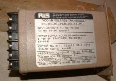 Rochester Instruments (RIS) model VCC-1B Voltage transducer | eBay