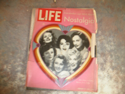 LIFE MAGAZINE FEBRUARY 19, 1971 EVERYBODY'S JUST WILD ABOUT NOSTALGIA ...