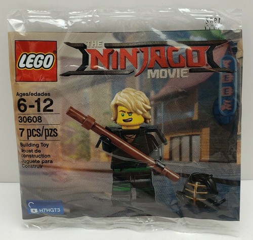 Lego The Ninjago Movie 30608 Lloyd Kendo Minifigure Polybag New Sealed ...