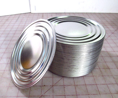 6-3/16" Steel Can Lid End for 603 Unlined Can (#10 Can) 603P, Bulk Qty ...