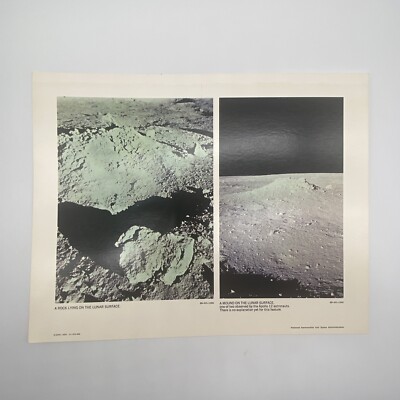 Vintage NASA Apollo 12 Print 11 x 14 | eBay