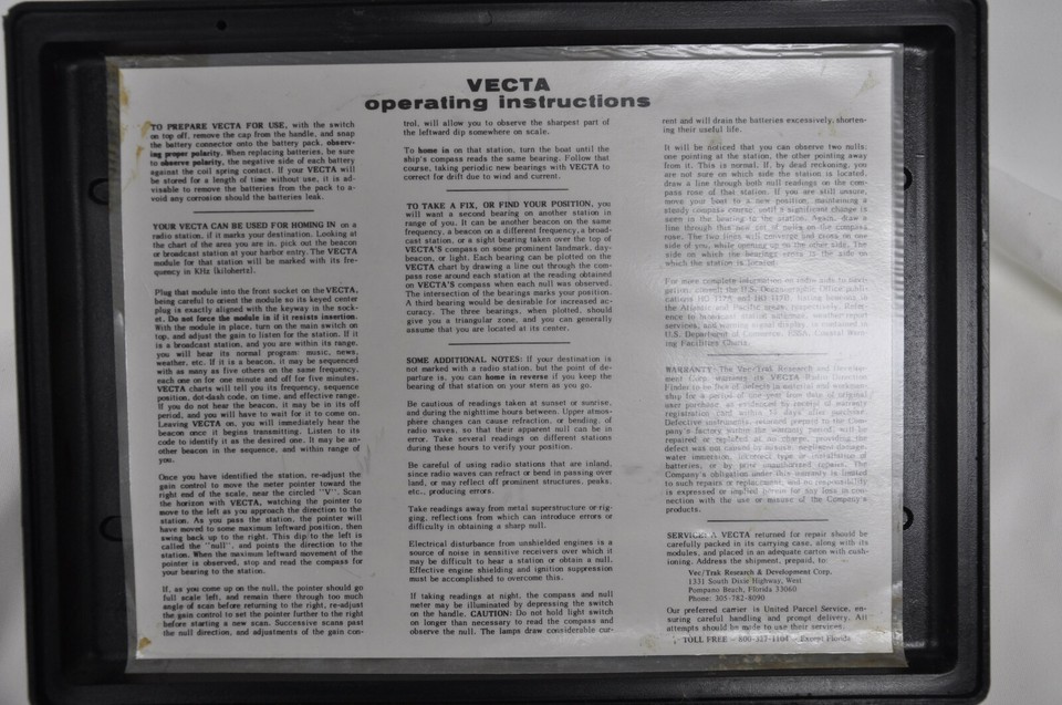 Vintage Vecta Handheld RDF | eBay