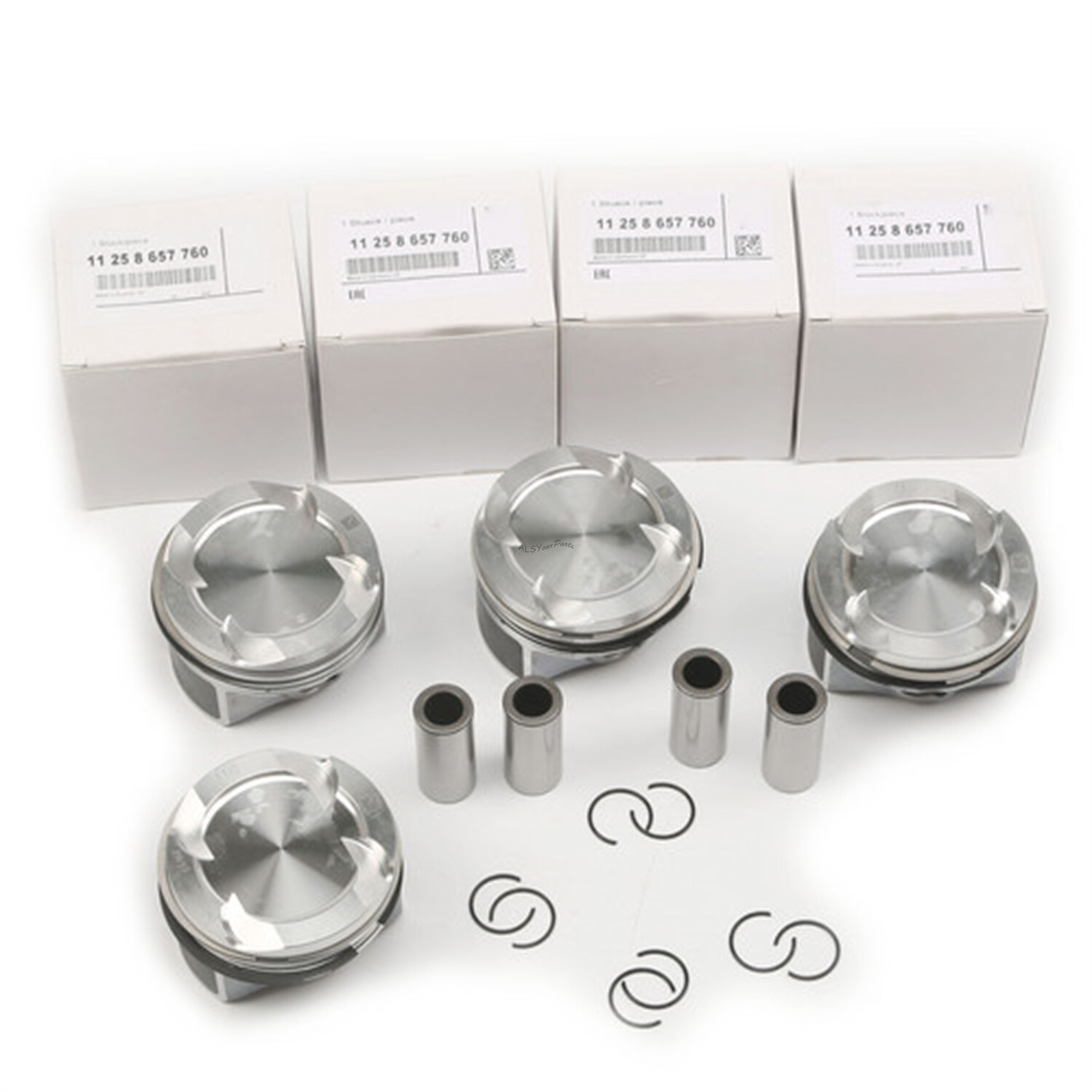4x Piston Ring Set CR 11:1 82mm Fit For BMW 220i 320i 420i MINI CLUBMAN ...