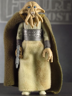 SQUID HEAD 1983 Vtg Star Wars RotJ Action Figure Toy COMPLETE Jabba ...