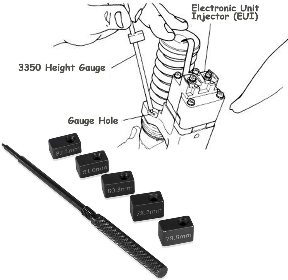3350 Injector Height Gauge for Detroit Diesel Engines Series 50 ...