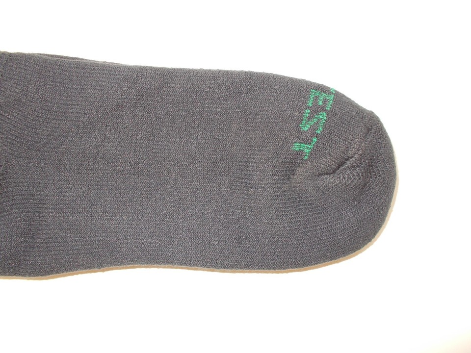 Hytest Made In USA Low Cut Socks Size 10-13 Six Pairs Black 82% Cotton ...