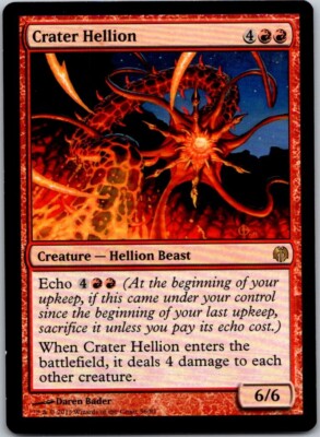 Magic the Gathering Crater Hellion Duel Decks: Heroes vs. Monsters MTG | eBay
