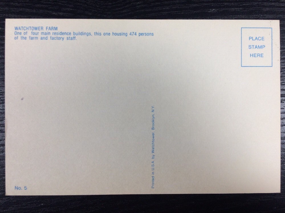 WALLKILL NEW YORK AND WATCHTOWER FARMS RESIDENCE BUILDING Chrome ...