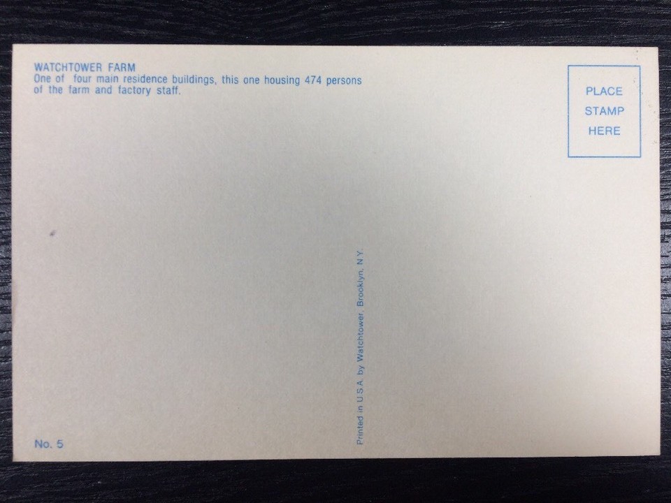 WALLKILL NEW YORK AND WATCHTOWER FARMS RESIDENCE BUILDING Chrome ...