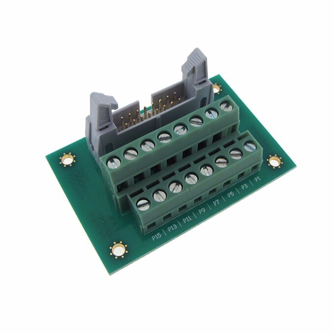 IDC16 16-Pin Connector Signals Breakout Board Screw terminals GP | eBay