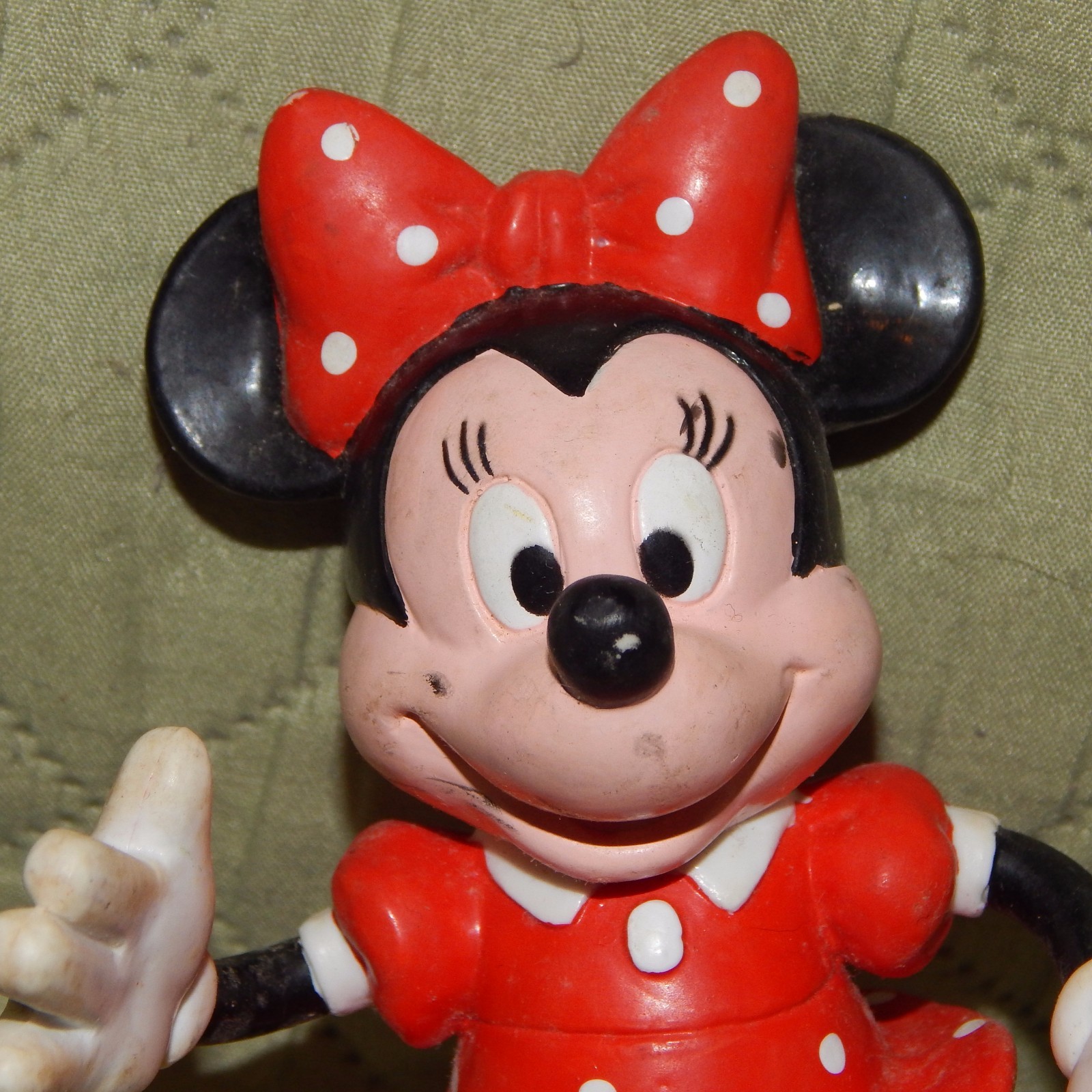 Vintage Walt Disney Co., Applause, China, Mini Mouse Rubber Figure | eBay