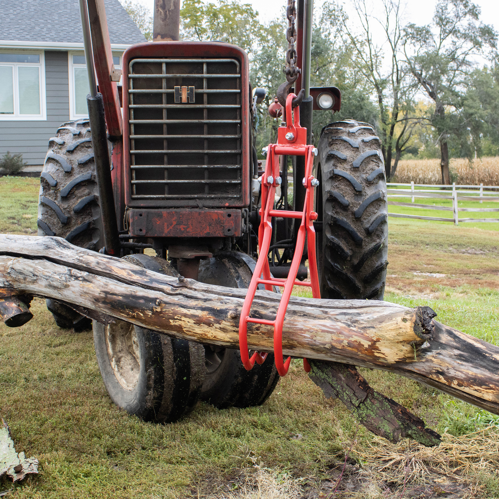 Felled Timber Claw Hook 28in Log Lifting Tongs Heavy Duty Grapple ...