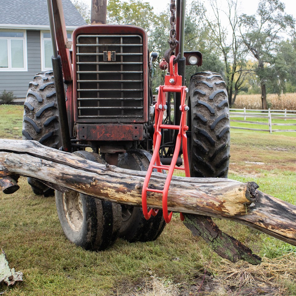 Felled Timber Claw Hook 28in Log Lifting Tongs Heavy Duty Grapple ...