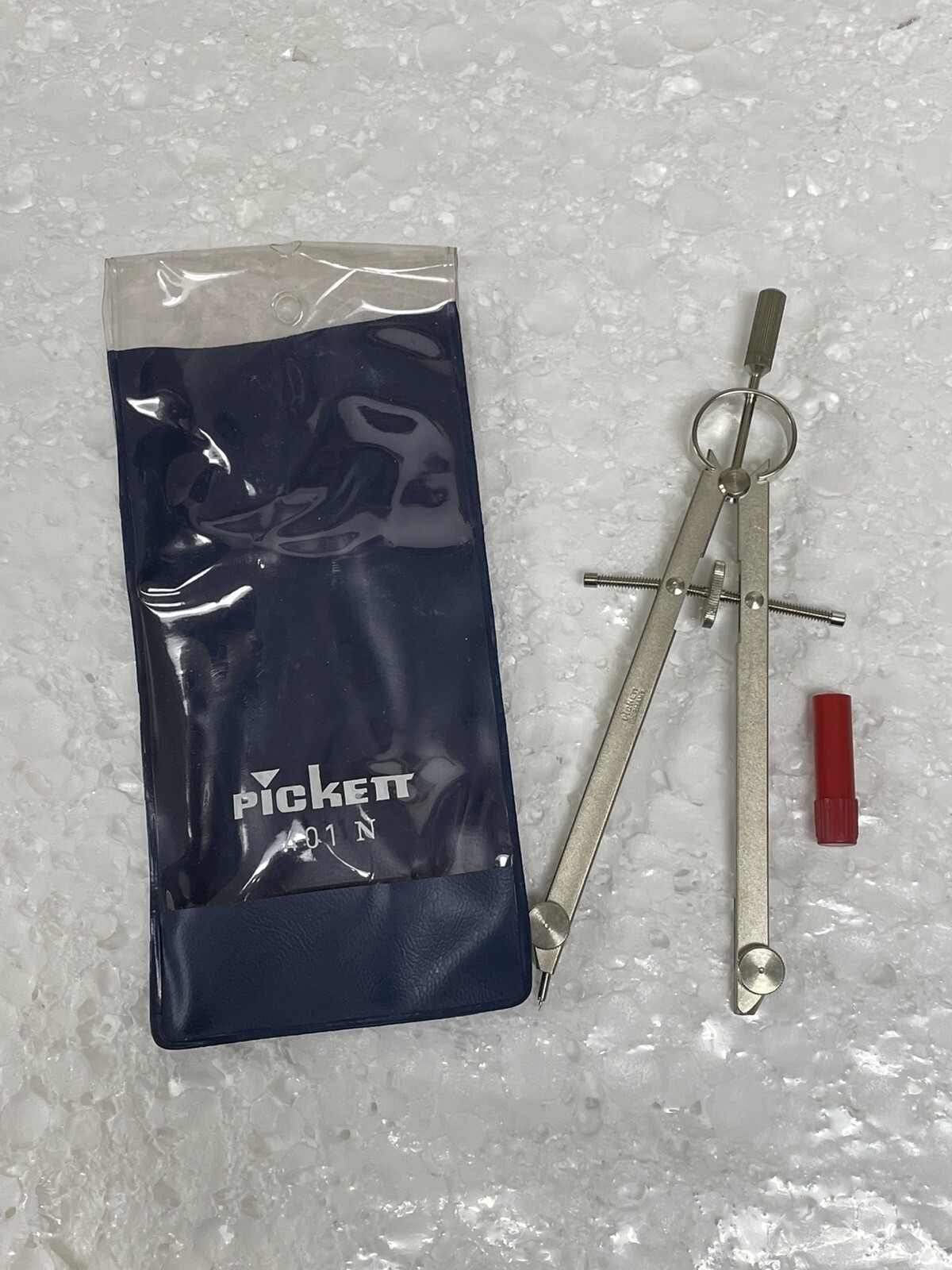 Vintage Pickett Drafting Compass 401N with Plastic Pouch Germany NEW | eBay